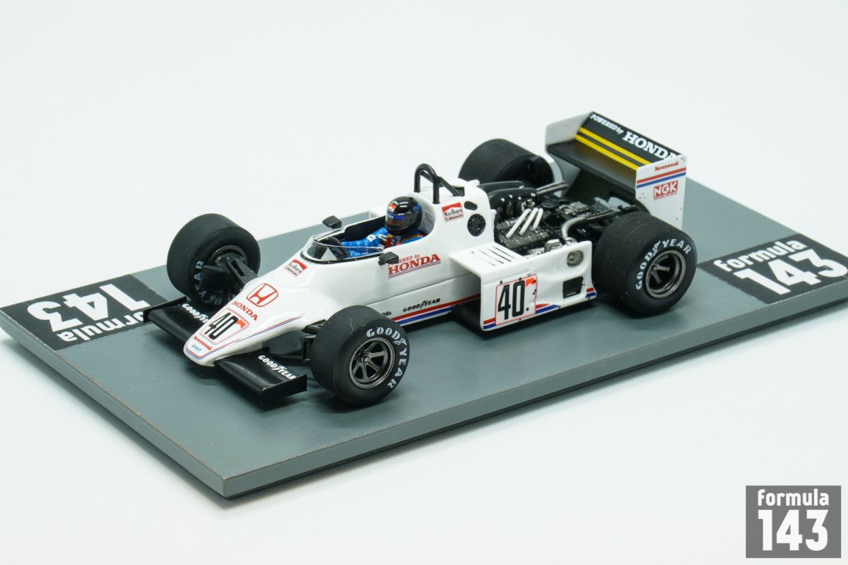 1983 Spirit 201 Johansson British GP – formula143