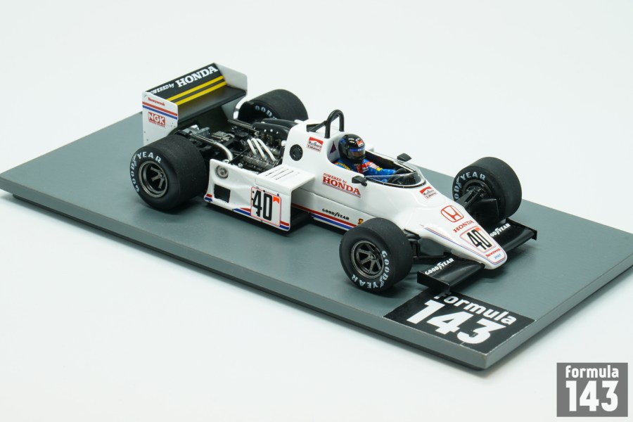 1983 Spirit 201 Johansson British GP – formula143