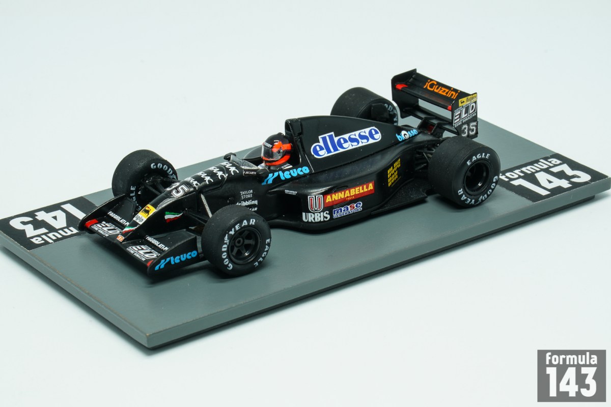 1992 Andrea Moda S291 McCarthy – formula143
