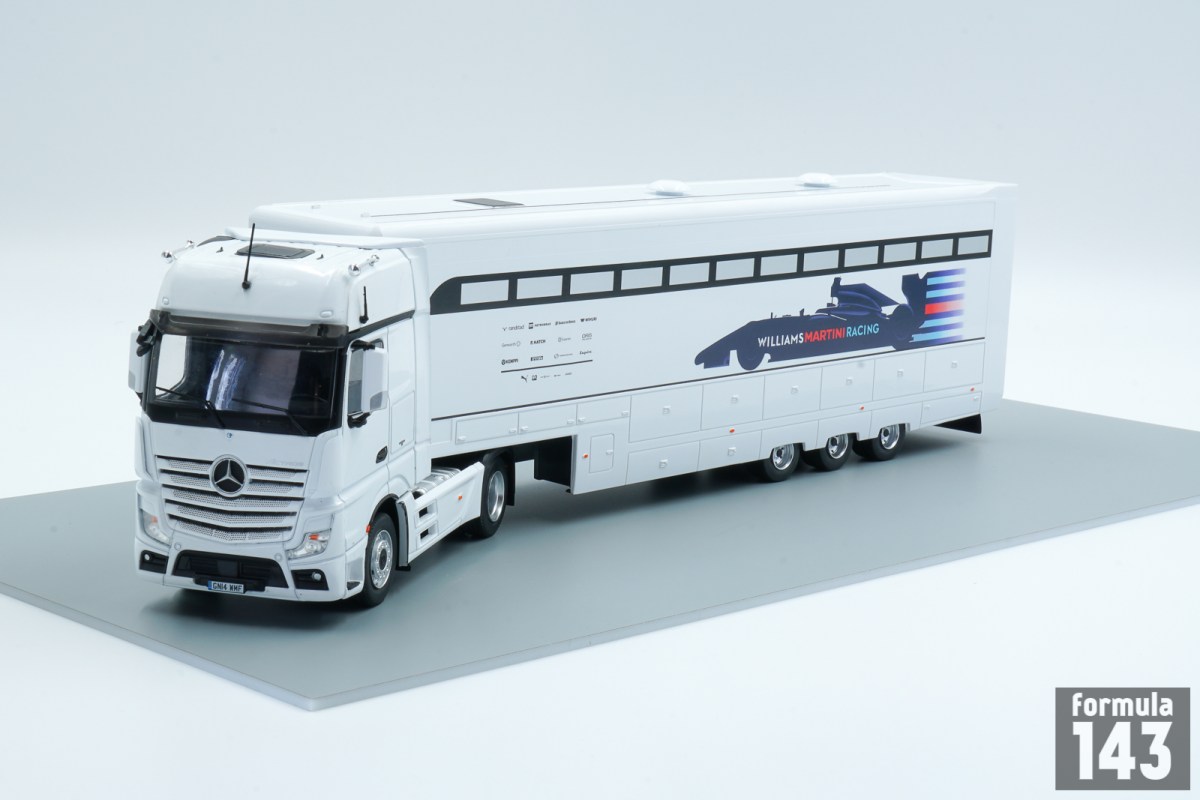 2016 Mercedes-Benz Actros Williams Martini Racing (F1) – formula143